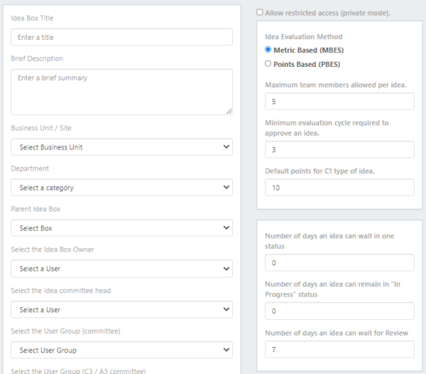 How To Create And Update Idea Box – Indonis